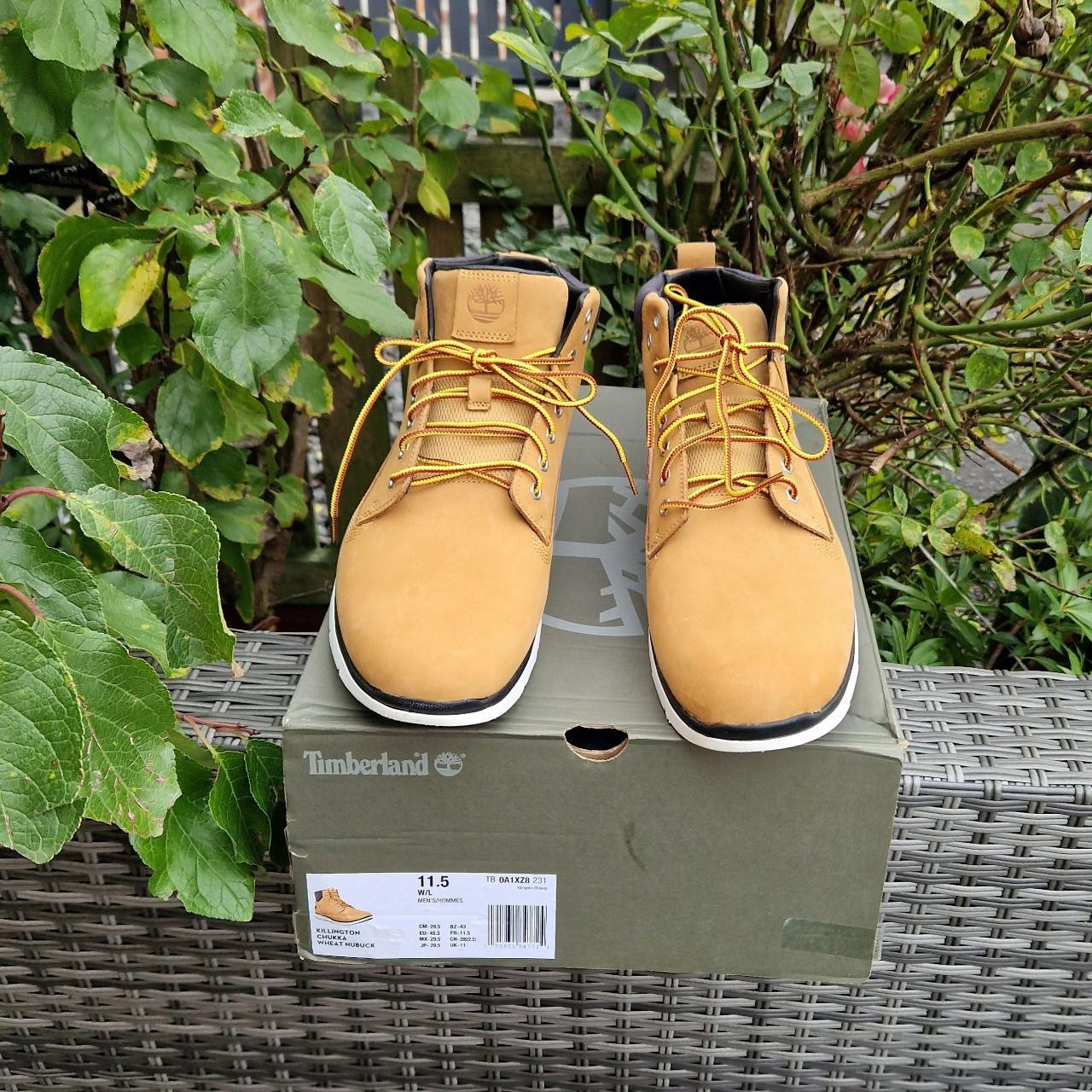 Mens Timberland Boots. Material is Nubuck Leather.... - Depop