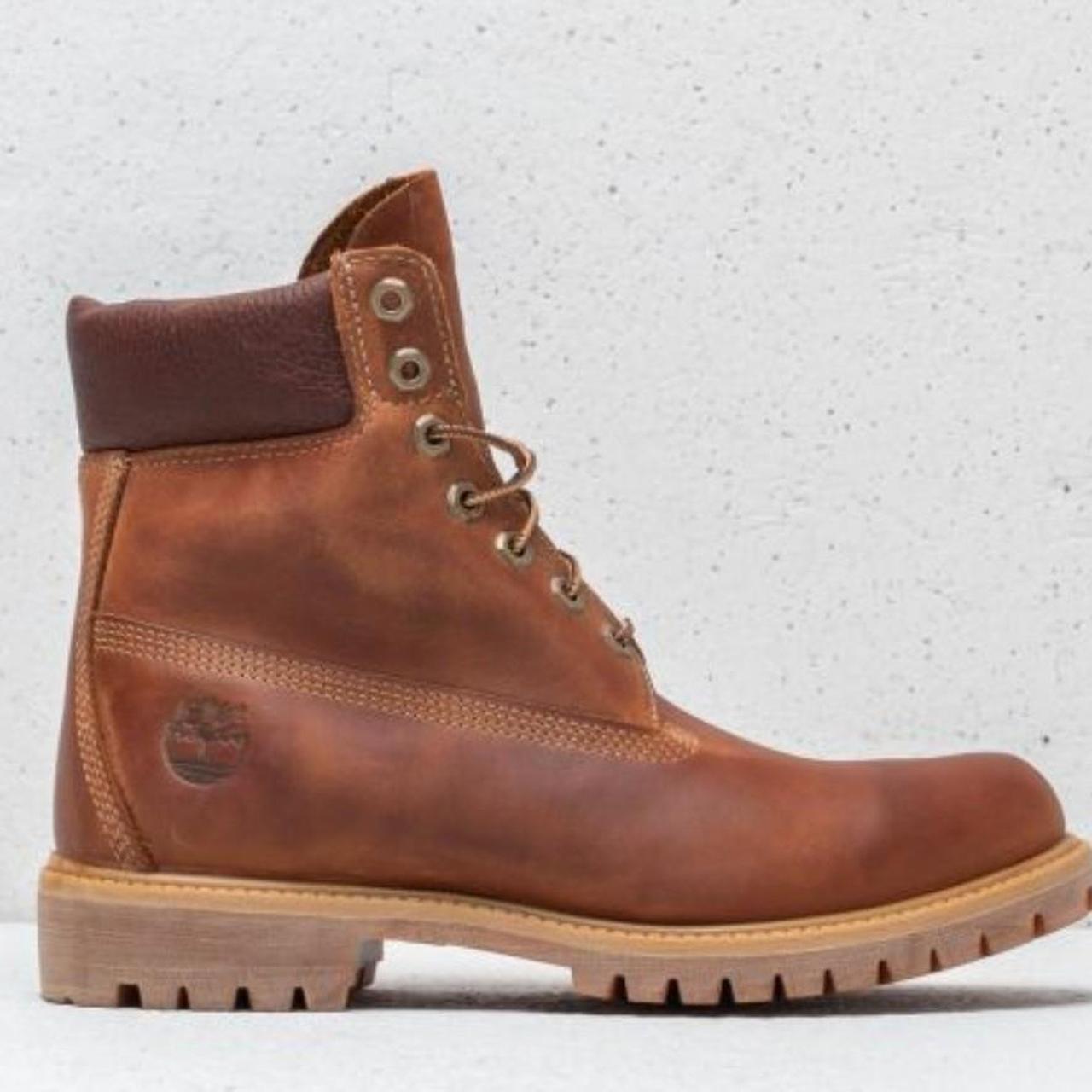 Mens Timberland Boots. Material is leather. Great... - Depop