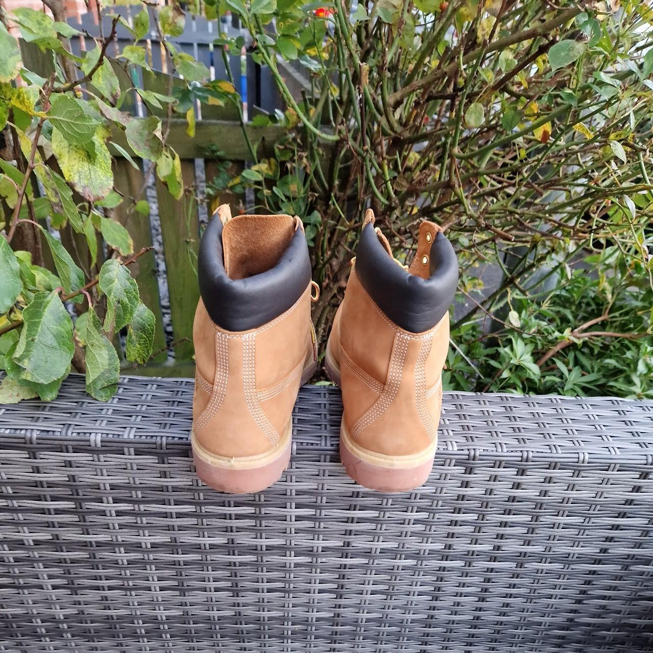 Mens Timberland Boots. Material is leather. It’s... - Depop