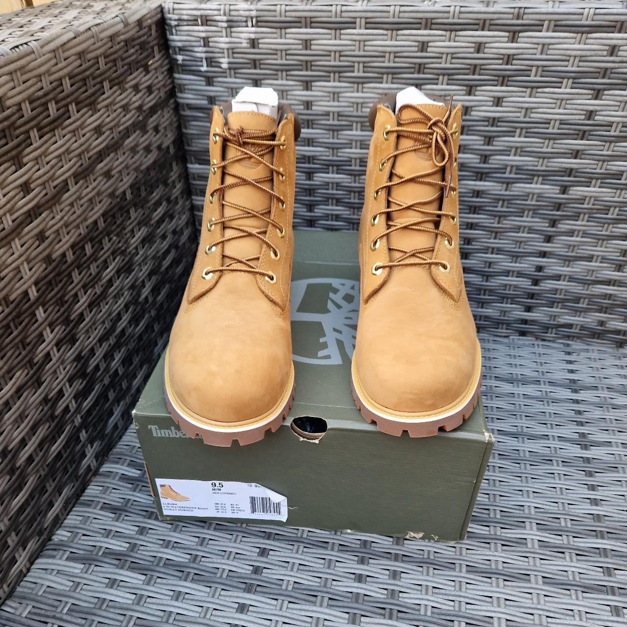 Mens Timberland Boots. New with box. Material is... - Depop