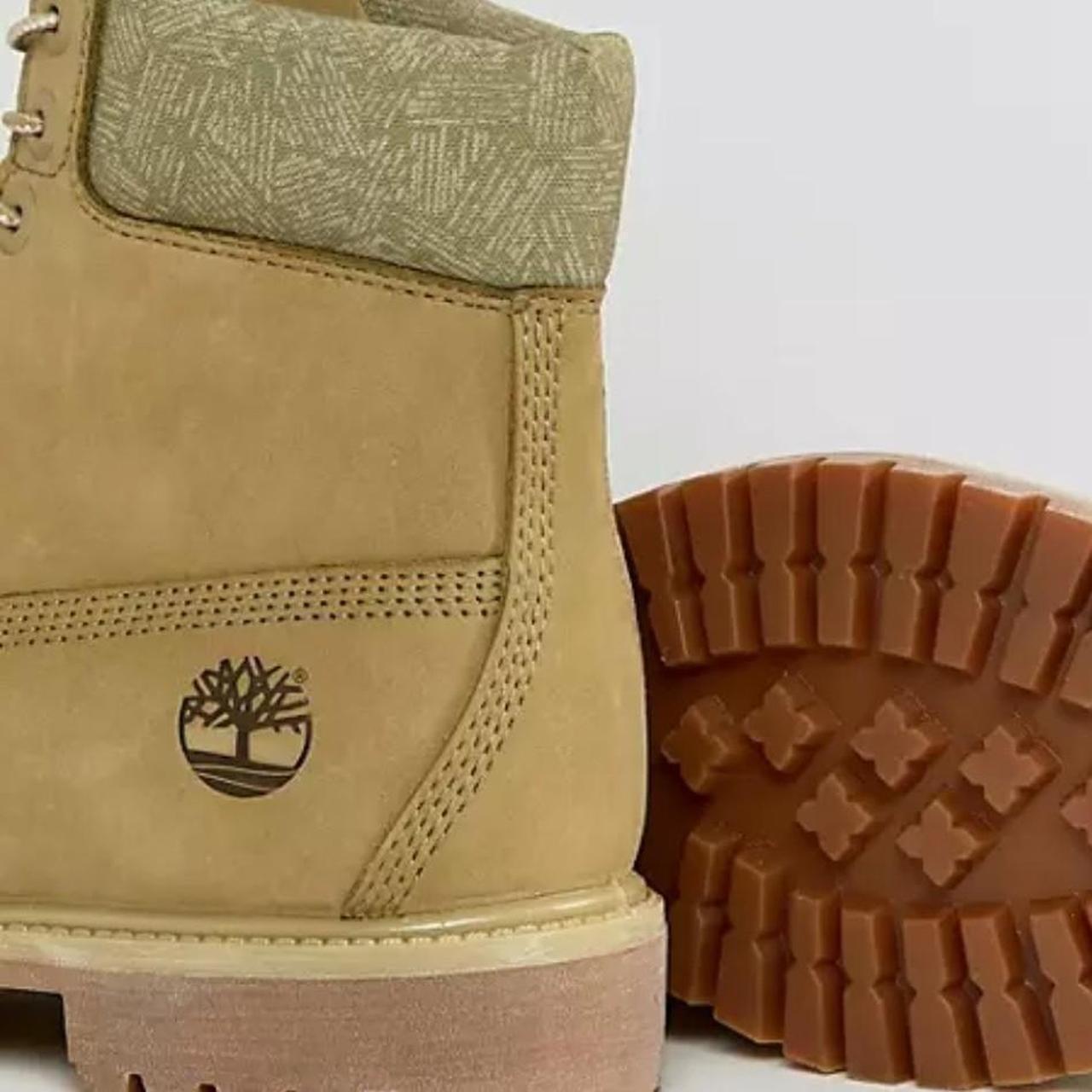 Mens Timberland Boots. Material is leather. Colour... - Depop