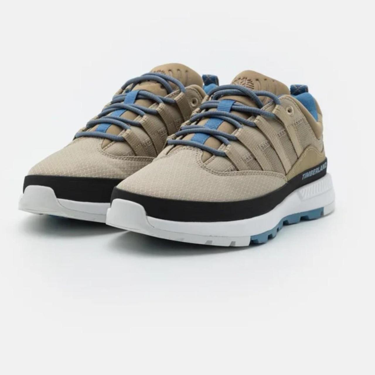 Mens Timberland Boots. Material is fabric Now with... - Depop