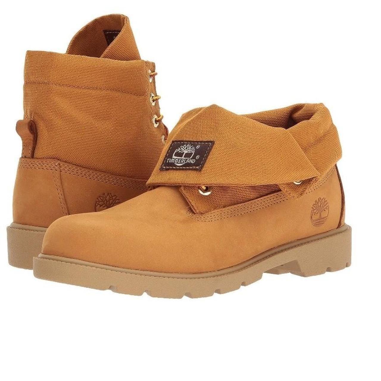 Mens Timberland Boots. Material is leather. Like New - Depop