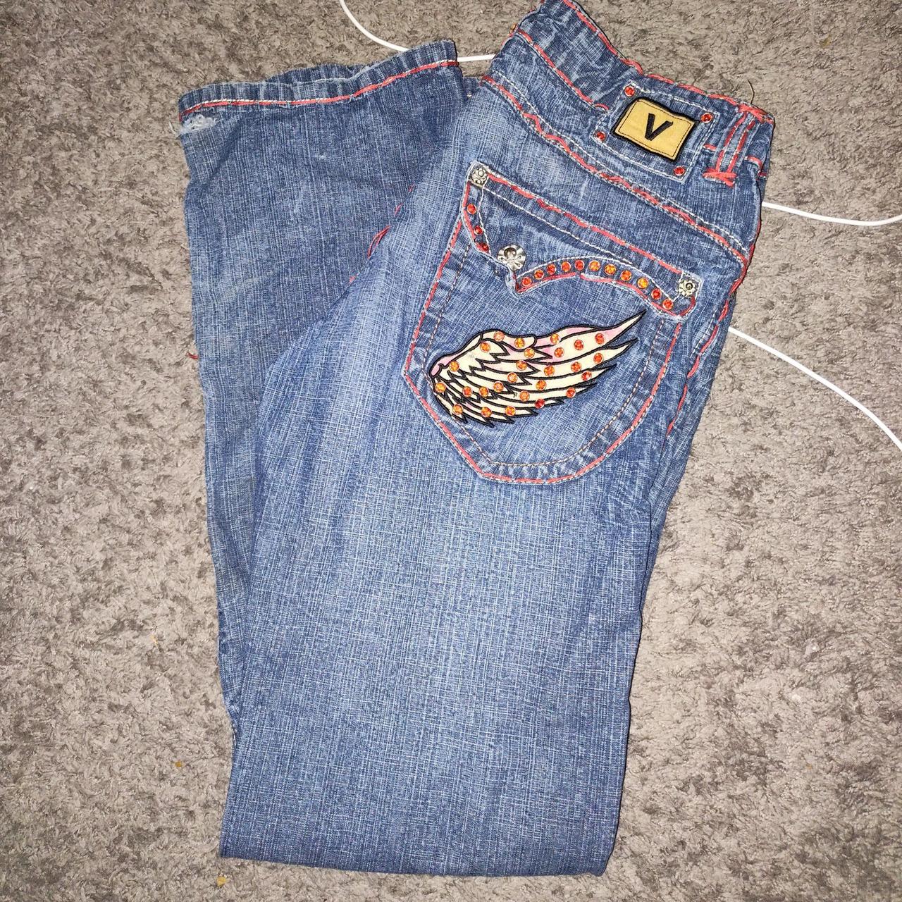 Verdo jeans size 34 similar to true religion... - Depop