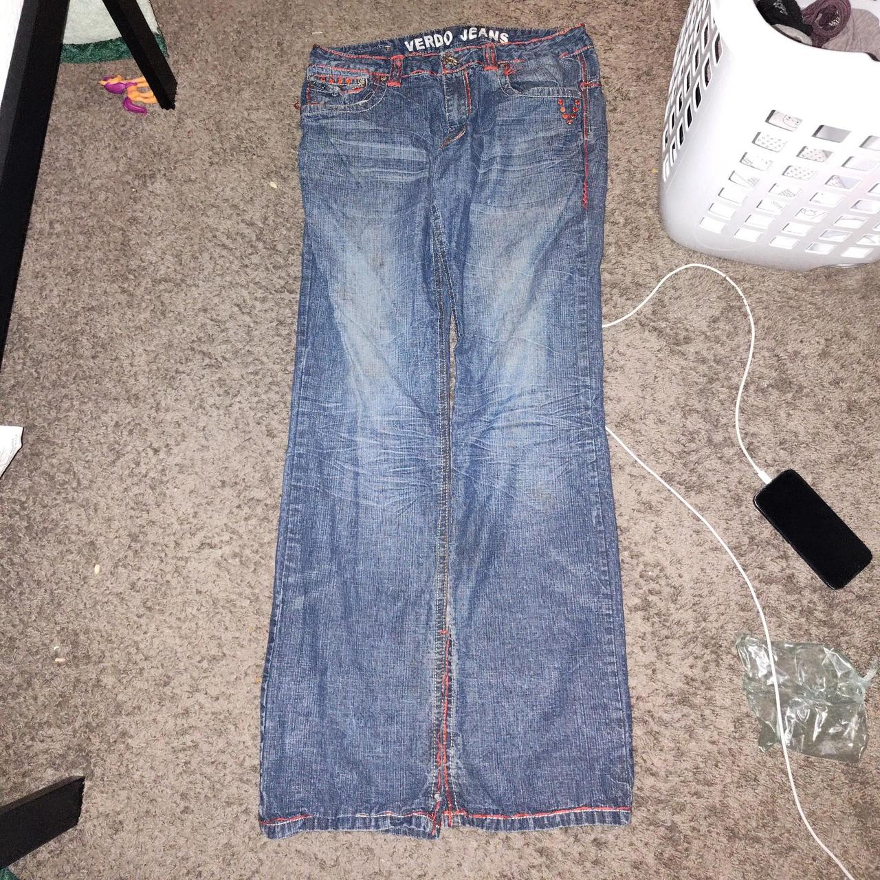 Verdo jeans size 34 similar to true religion... - Depop