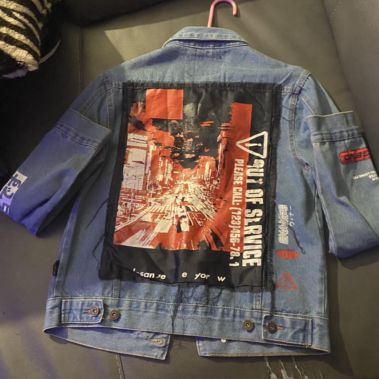 Trade Mark Brooklyn cloth Jean jacket size small | Depop