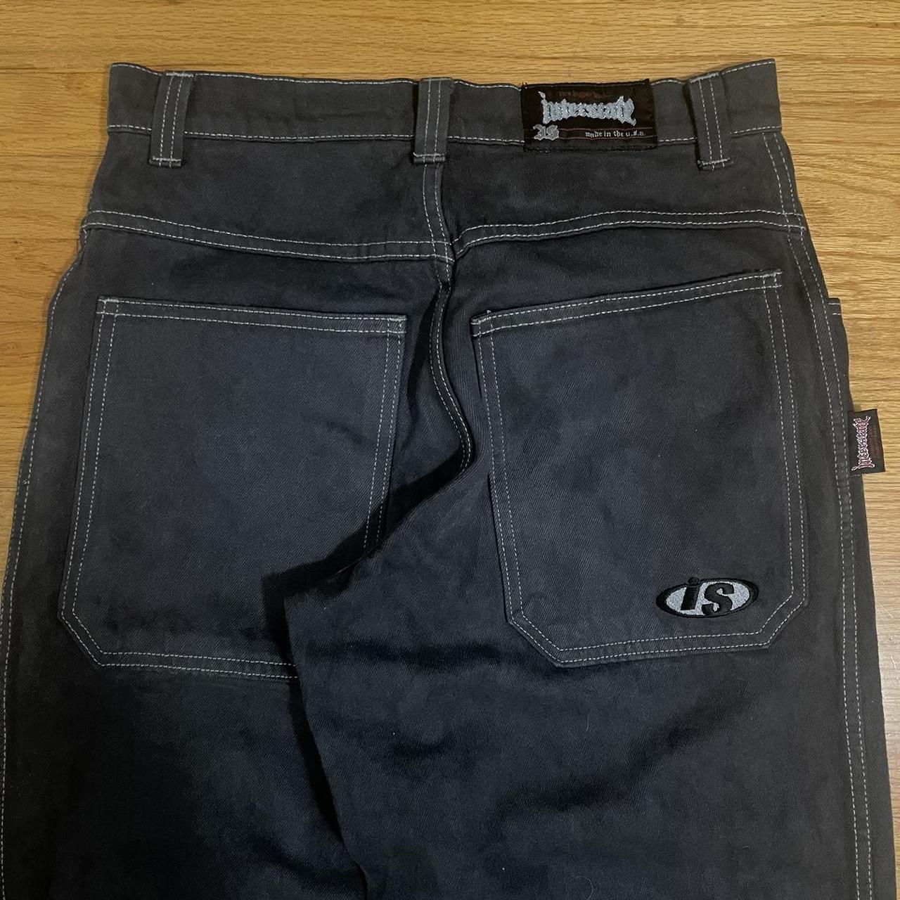 Baggy Interstate jeans Were dyed, has a black or... - Depop