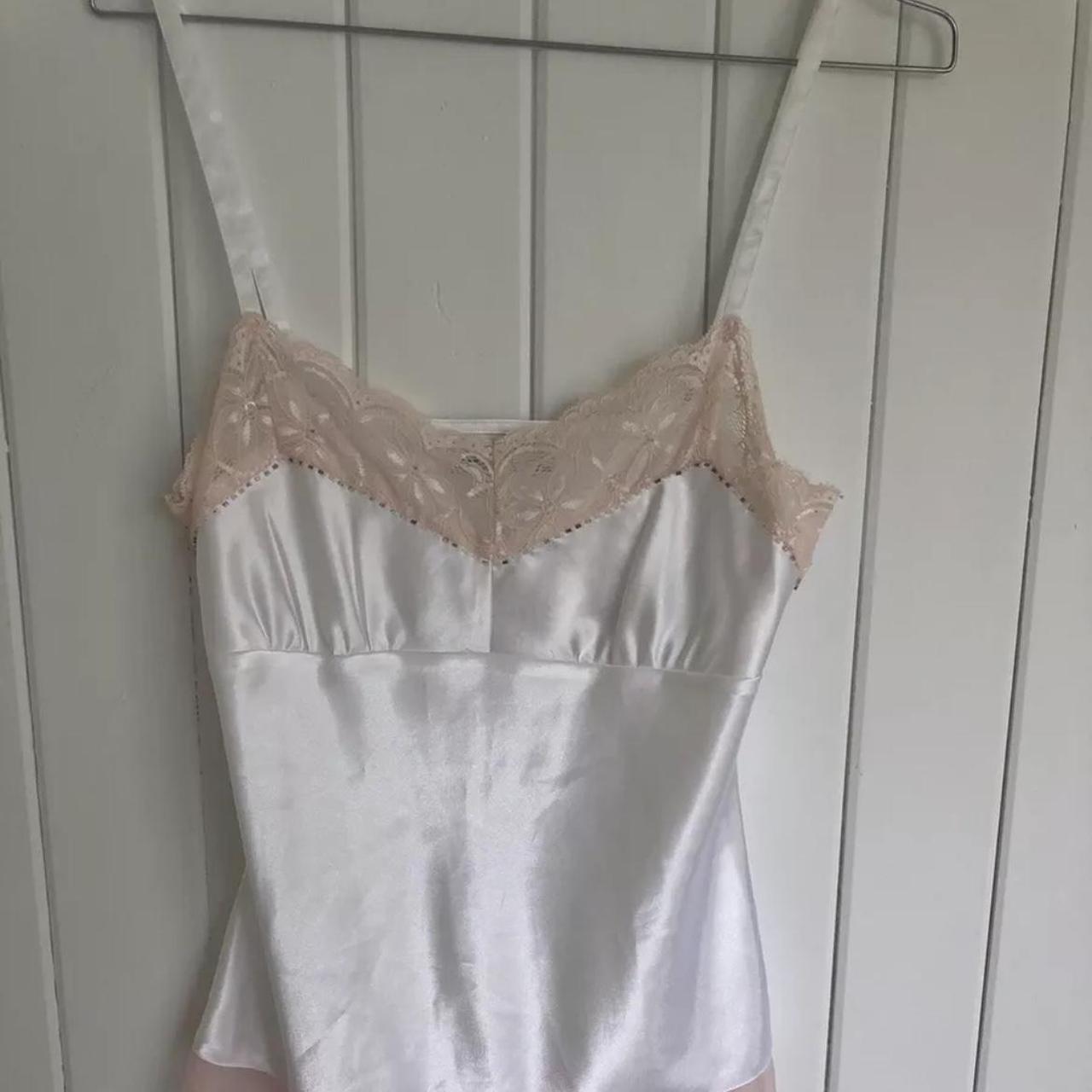 Oxmo Denmark Designer Top Cami Silk Look Size XS... - Depop