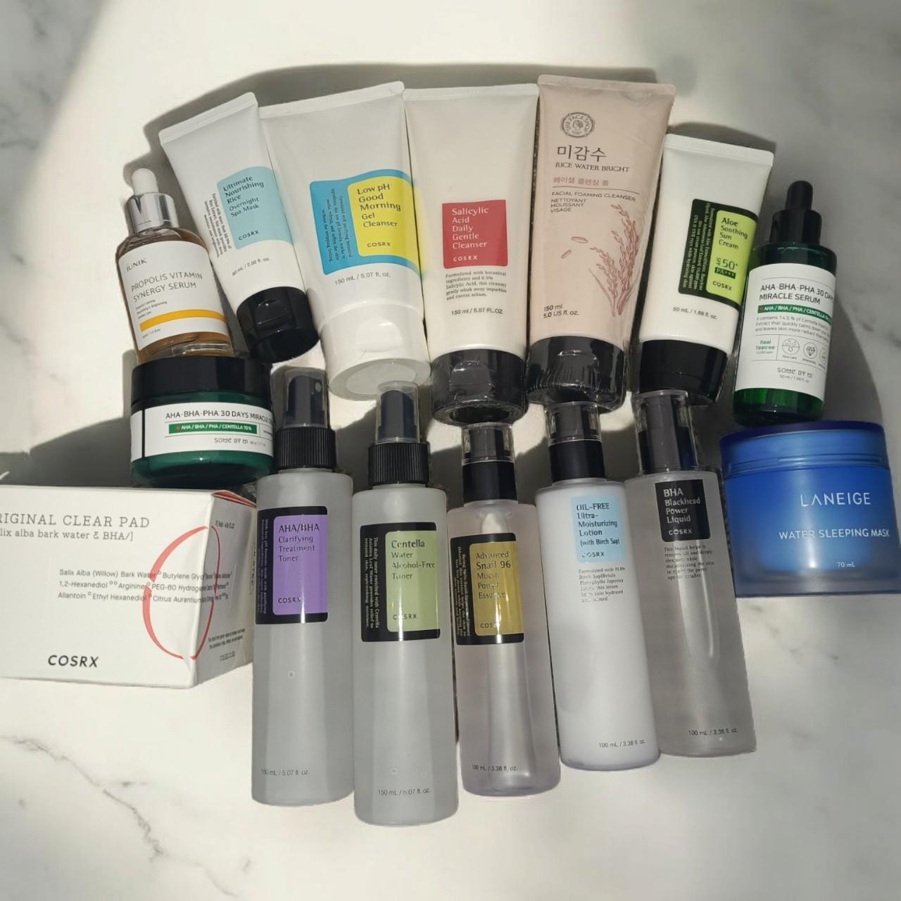 Massive bundle Korean skincare - COSRX Centella... - Depop
