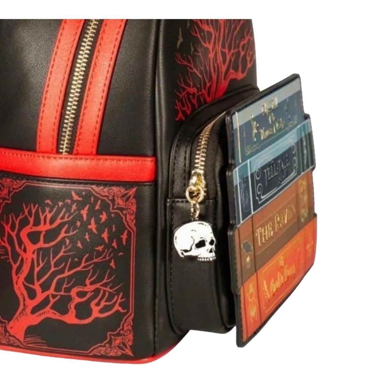 Loungefly Mini Backpack Edgar Allen Poe Horror... - Depop
