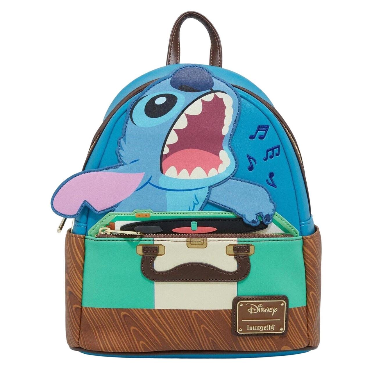 Loungefly Disney Lilo & Stitch Record Player Stitch... - Depop