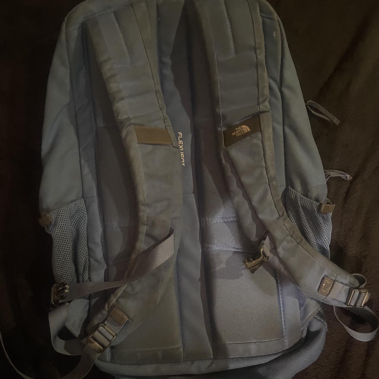 North Face Back Pack (Blue Heavy Duty) #NorthFace... - Depop