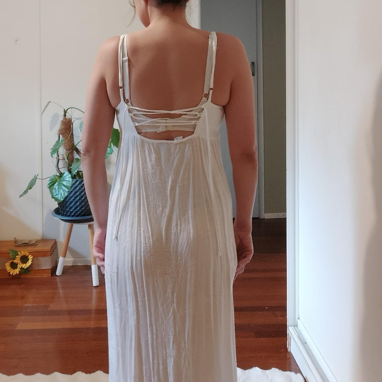 Gorgeous white Tree of Life Dress 🤍 Adjustable... - Depop