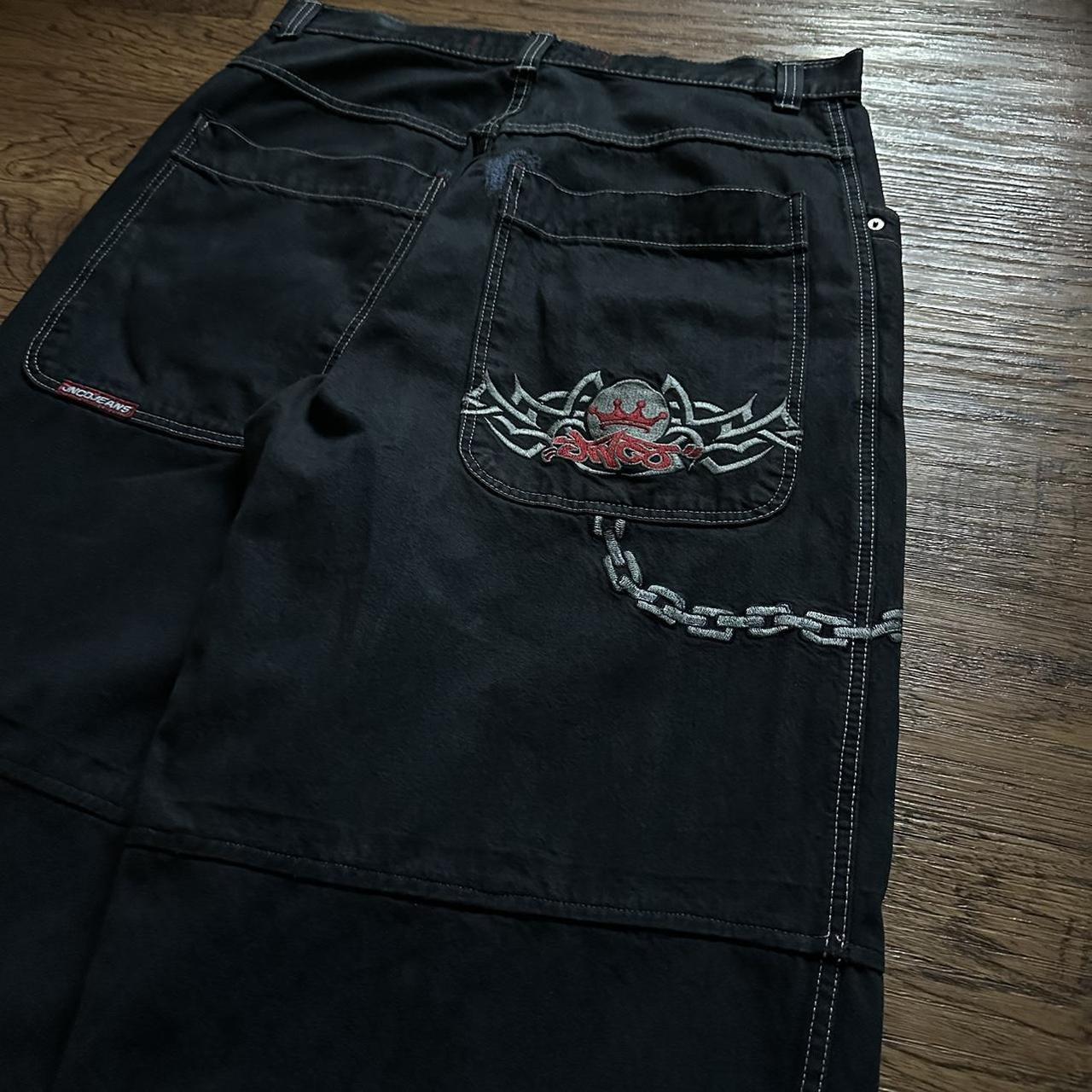 Grail jnco chains jeans ⛓️ don’t buy Size 36 18in... - Depop