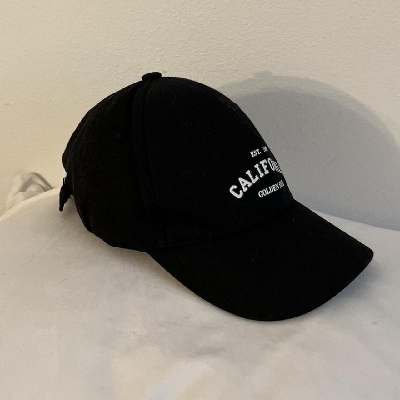 black and white california baseball cap hat | Depop