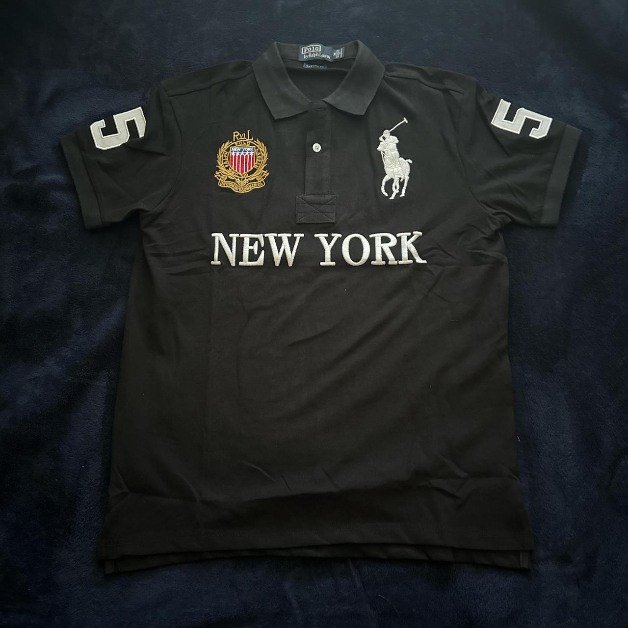 Rare y2k polo Ralph Lauren New York chief keef polo... - Depop