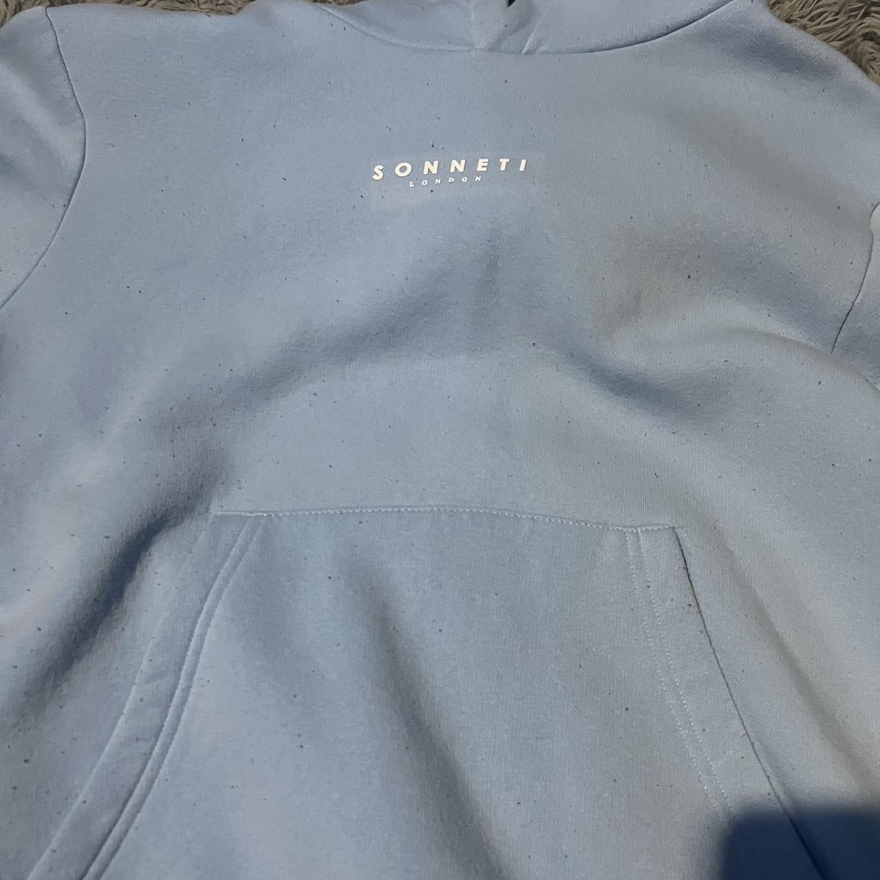 M light blue sonneti hoodie - Depop