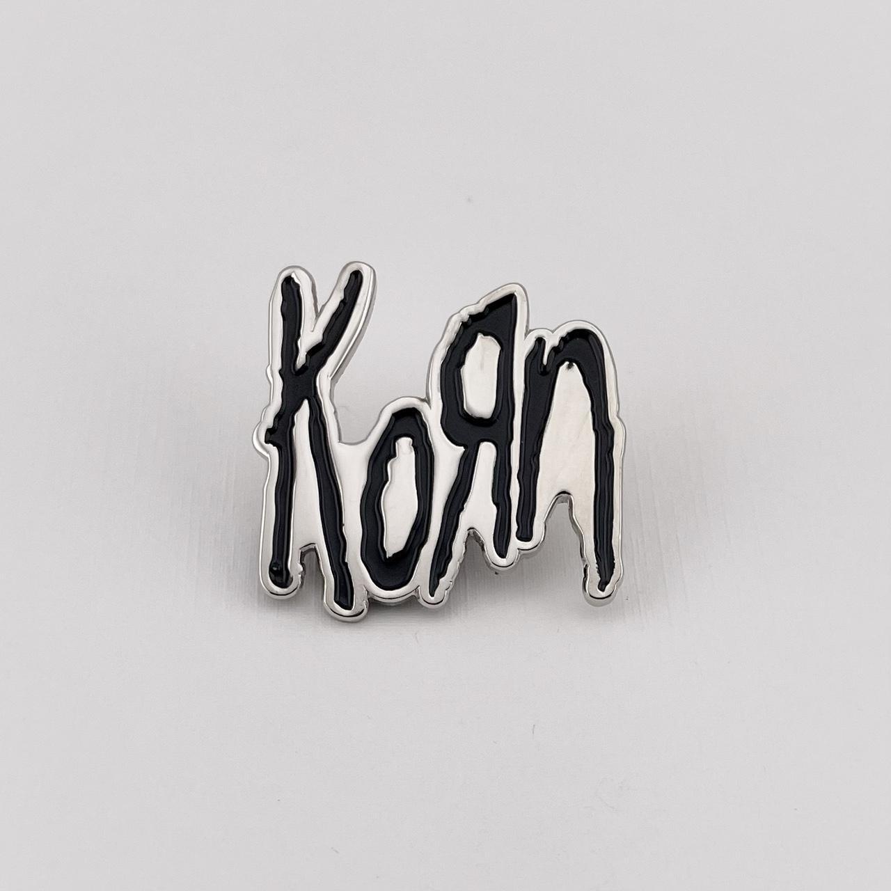 Korn Enamel Pin 1.5” x .75” #korn #kornenamelpin... - Depop