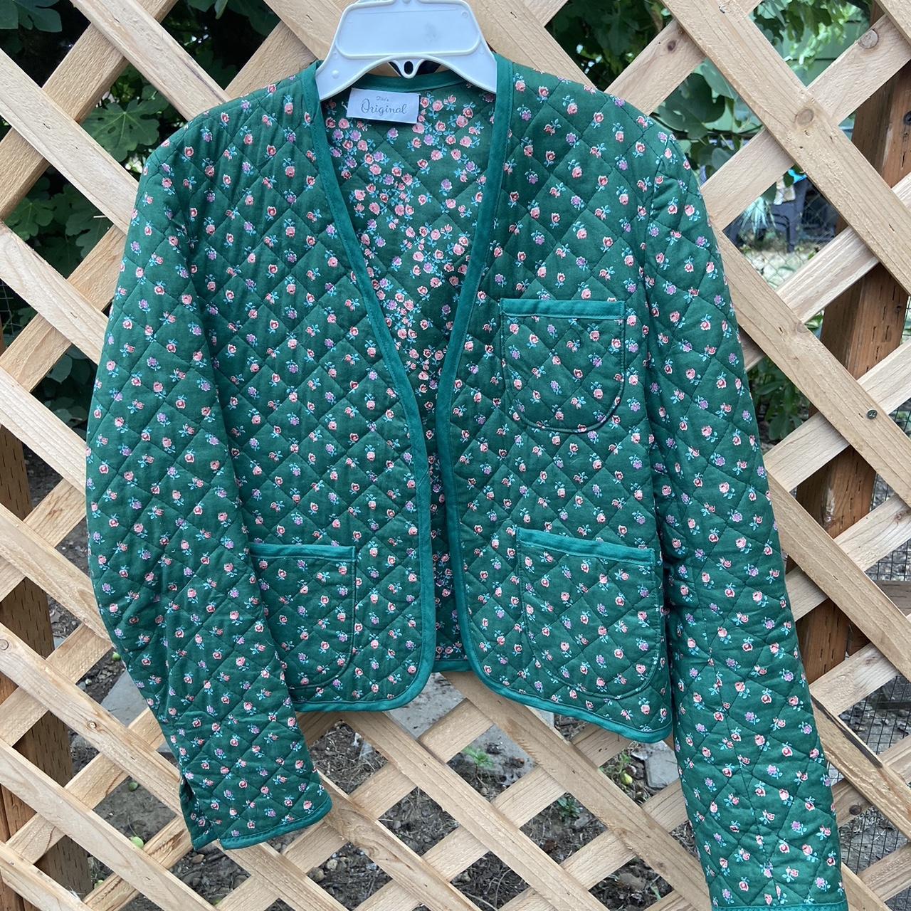 Handmade Quilted Jacket Vintage Boxy Short... - Depop