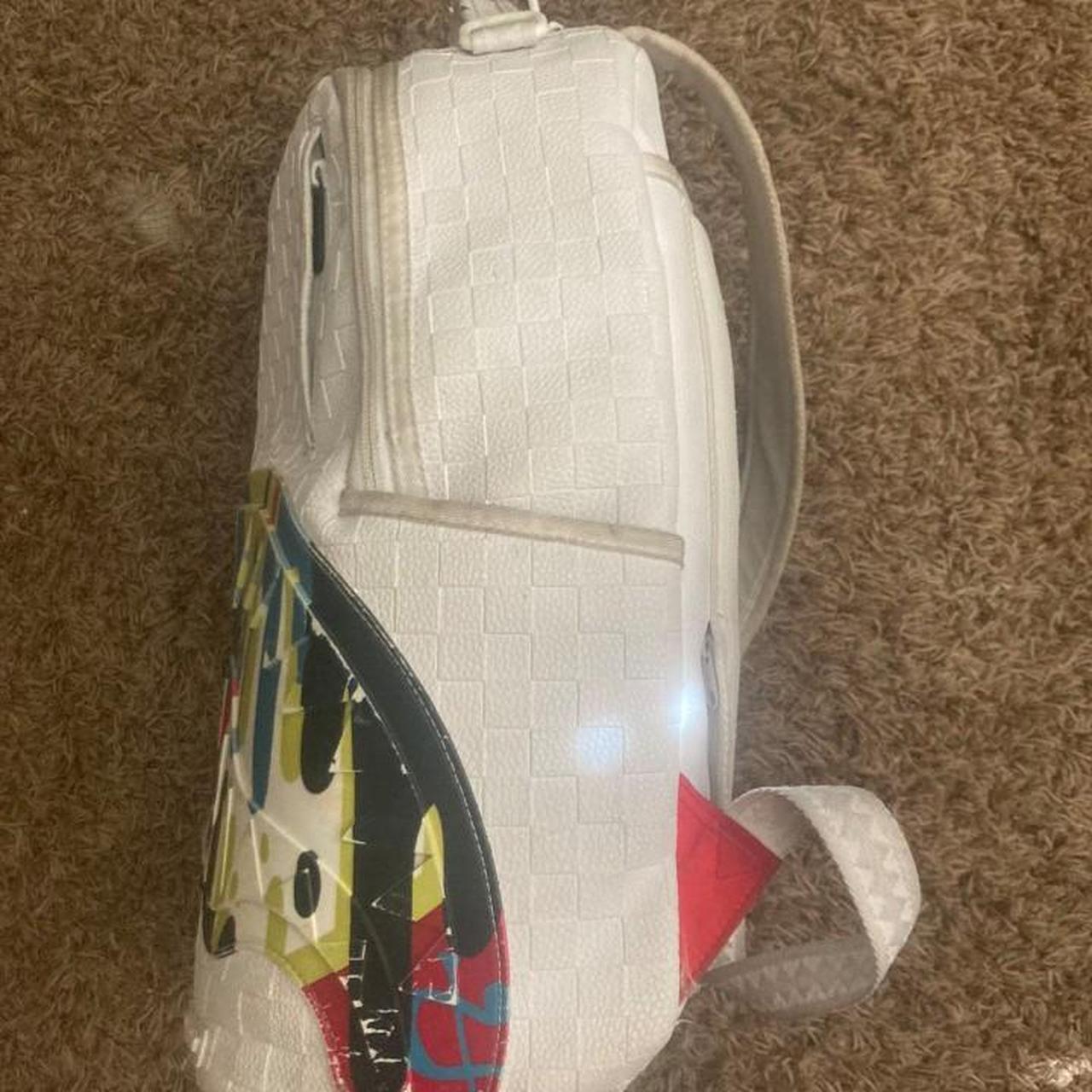 White Sprayground No Tags - Depop