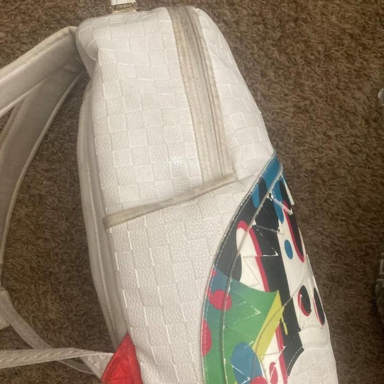 White Sprayground No Tags - Depop