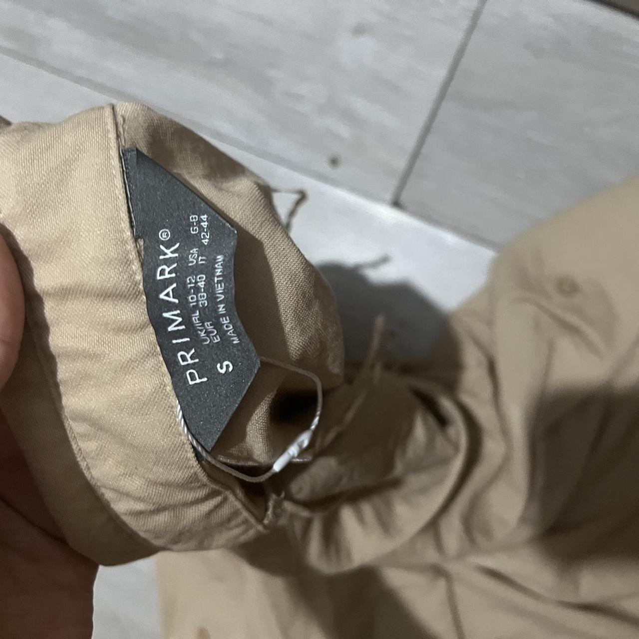 Beige primark flannel blouse - hasn’t been worn, has... - Depop