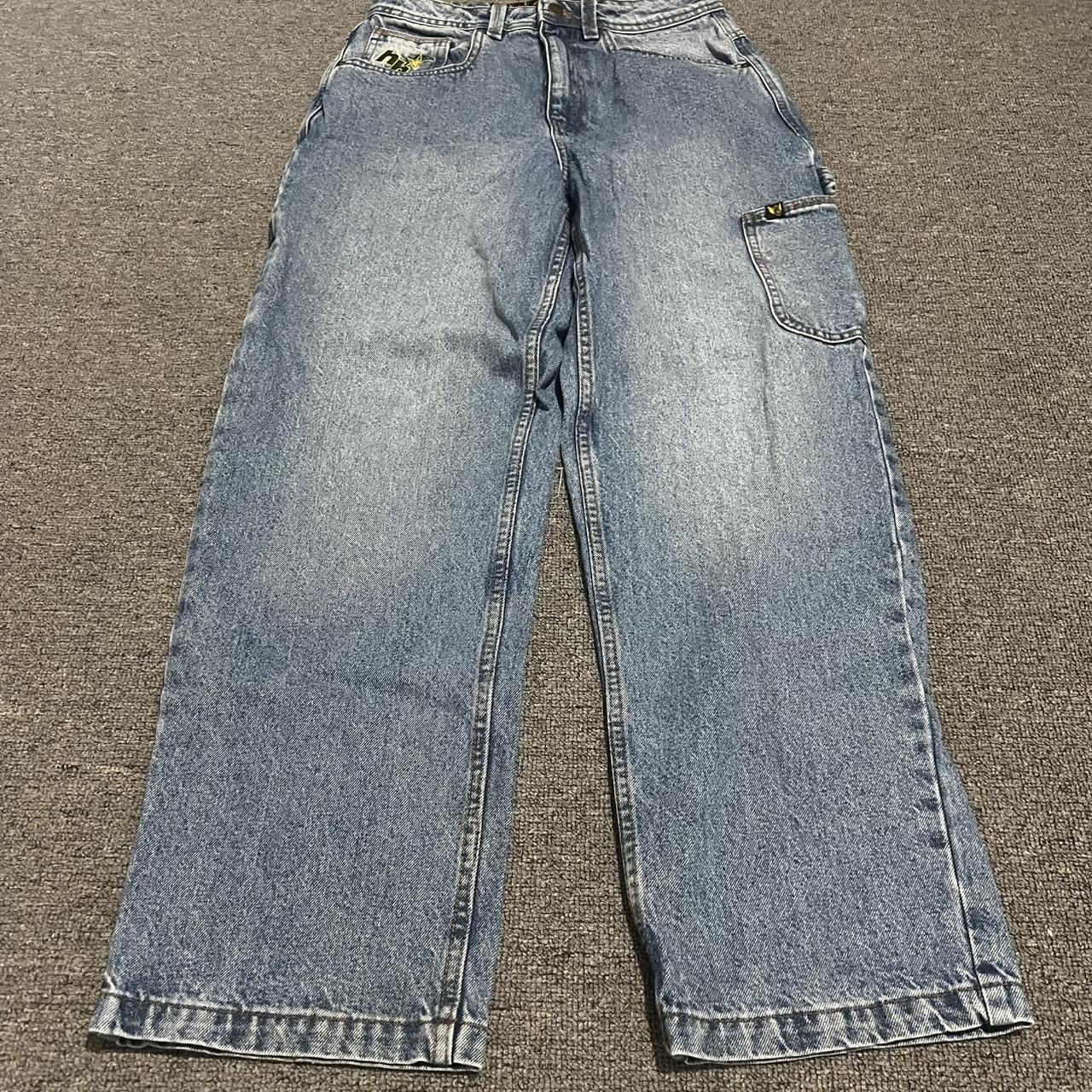 Blue Factorie Baggy Carpenter Jeans Size 28 - baggy... - Depop