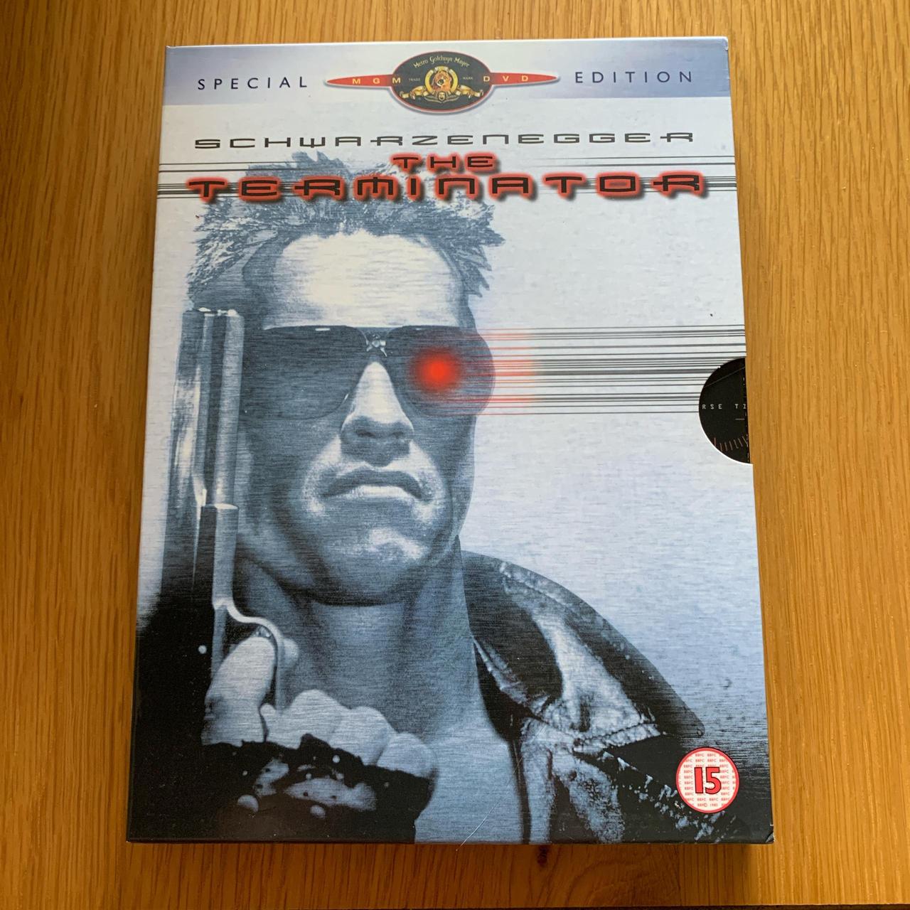 Terminator 1 DVD box set - white and grey... - Depop