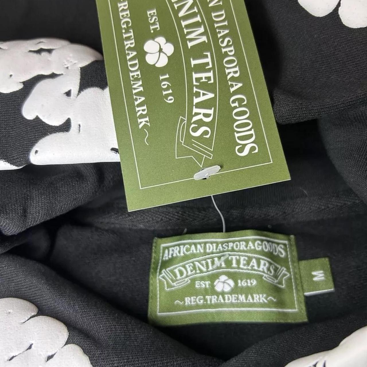 Black Denim Tears hoodie (Size M) (Apple Pay... - Depop