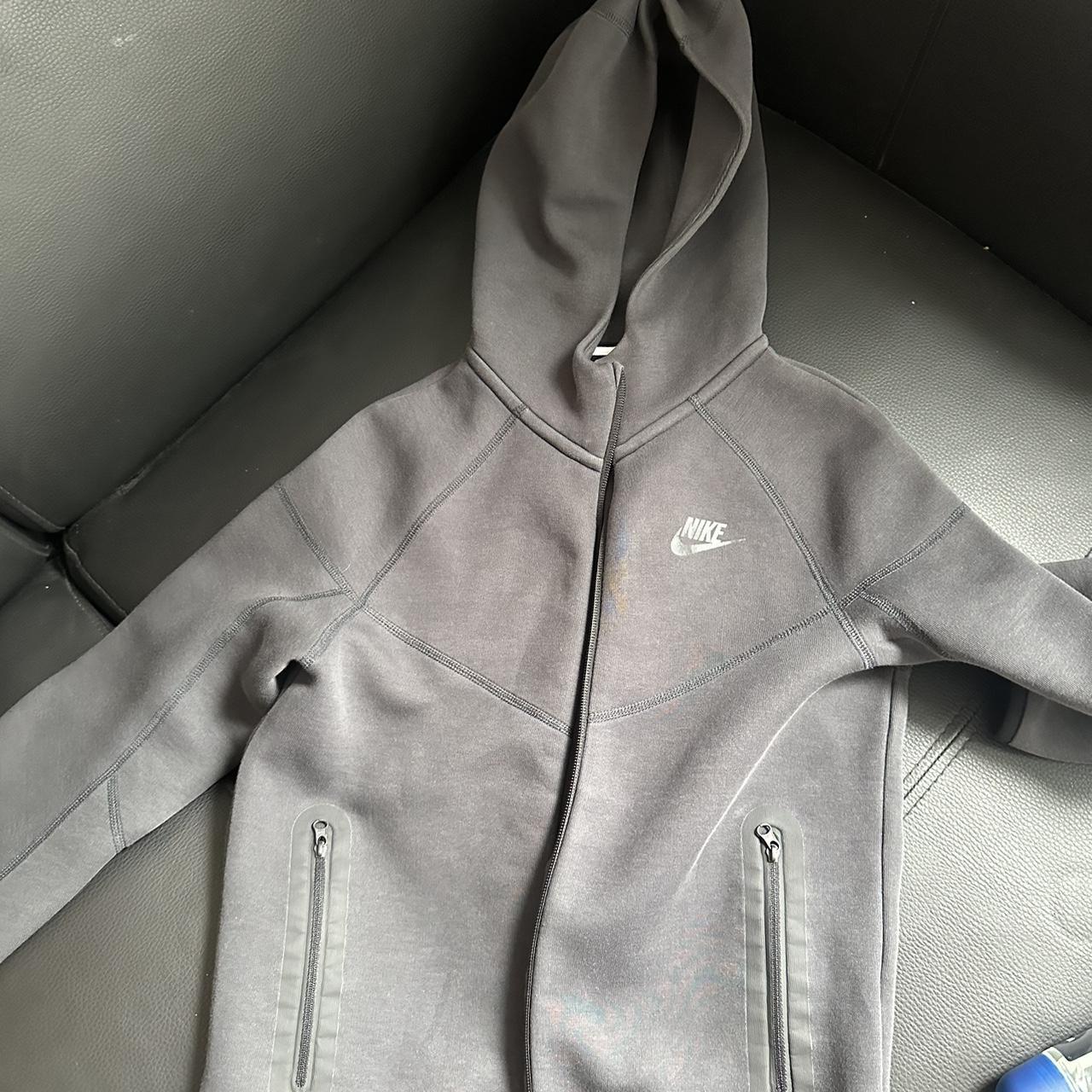 Nike tech fleece zip up hoodie size Worn a few... - Depop