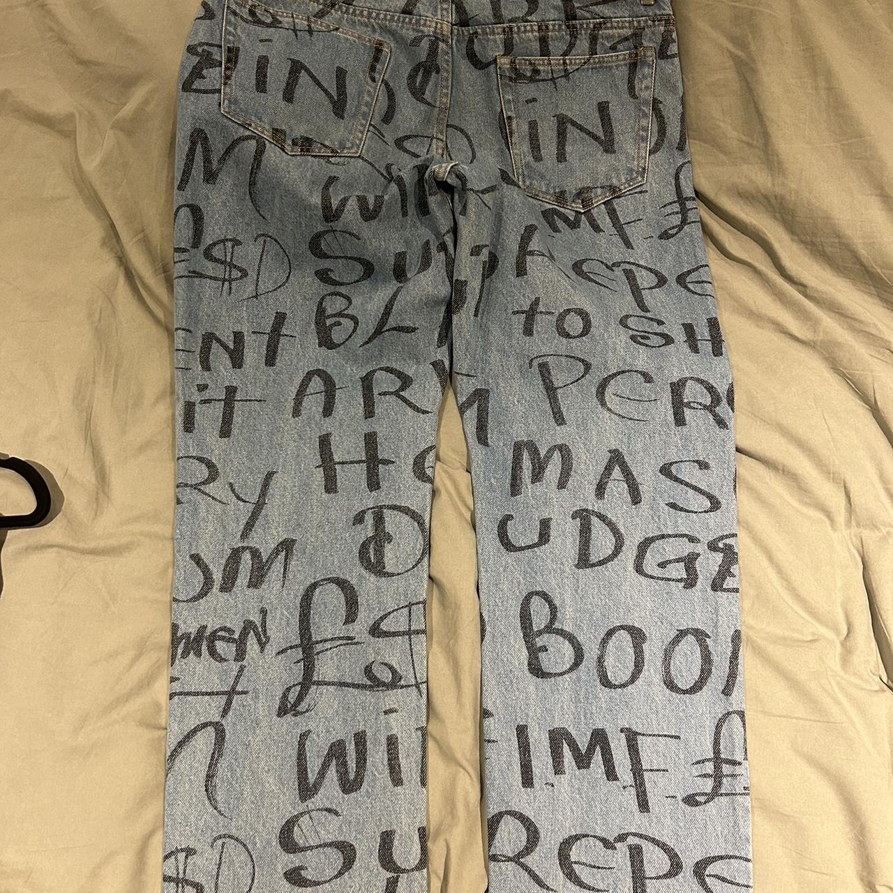 Supreme Black Ark Jean Only worn a couple of times... - Depop