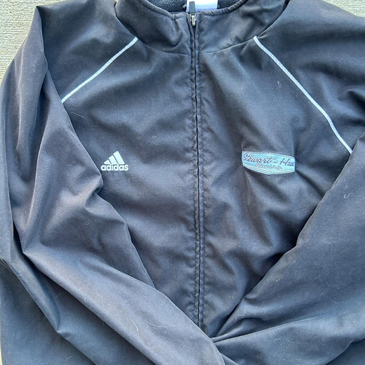 Adidas racing jacket - Depop