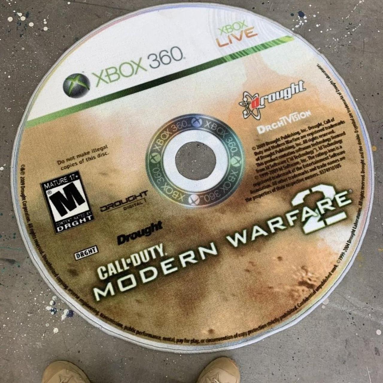 Classic Call of Duty Xbox 360 Rug: Modern Warfare 2... | Depop