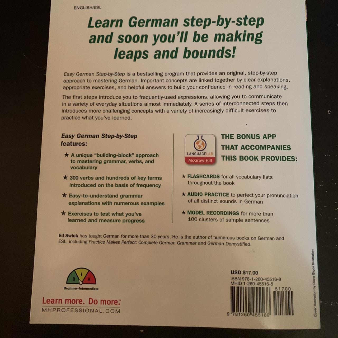 Easy German Step-By-Step Master High-Frequency... - Depop