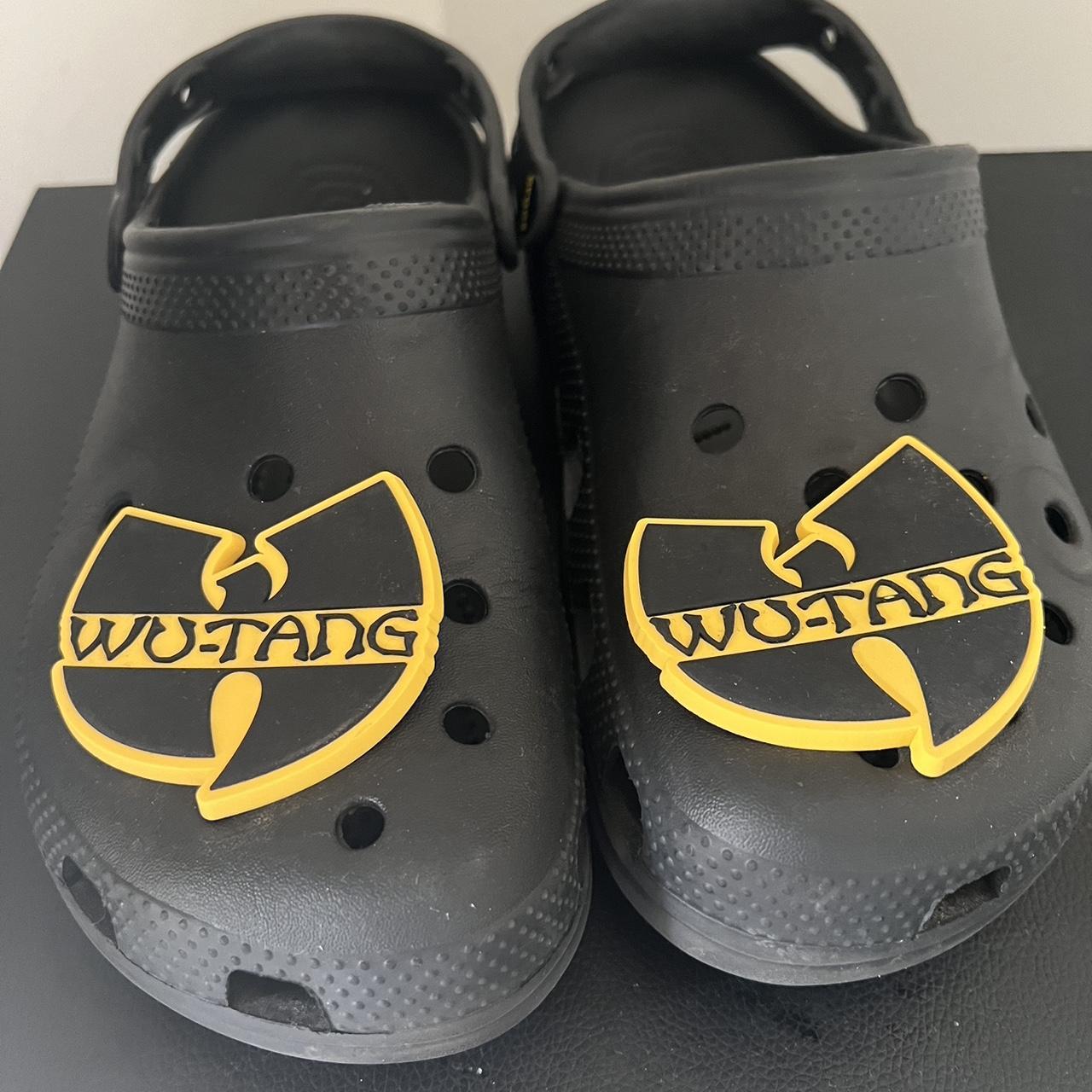 Limited edition Wu-Tang clan crocs - bottoms a tiny... - Depop