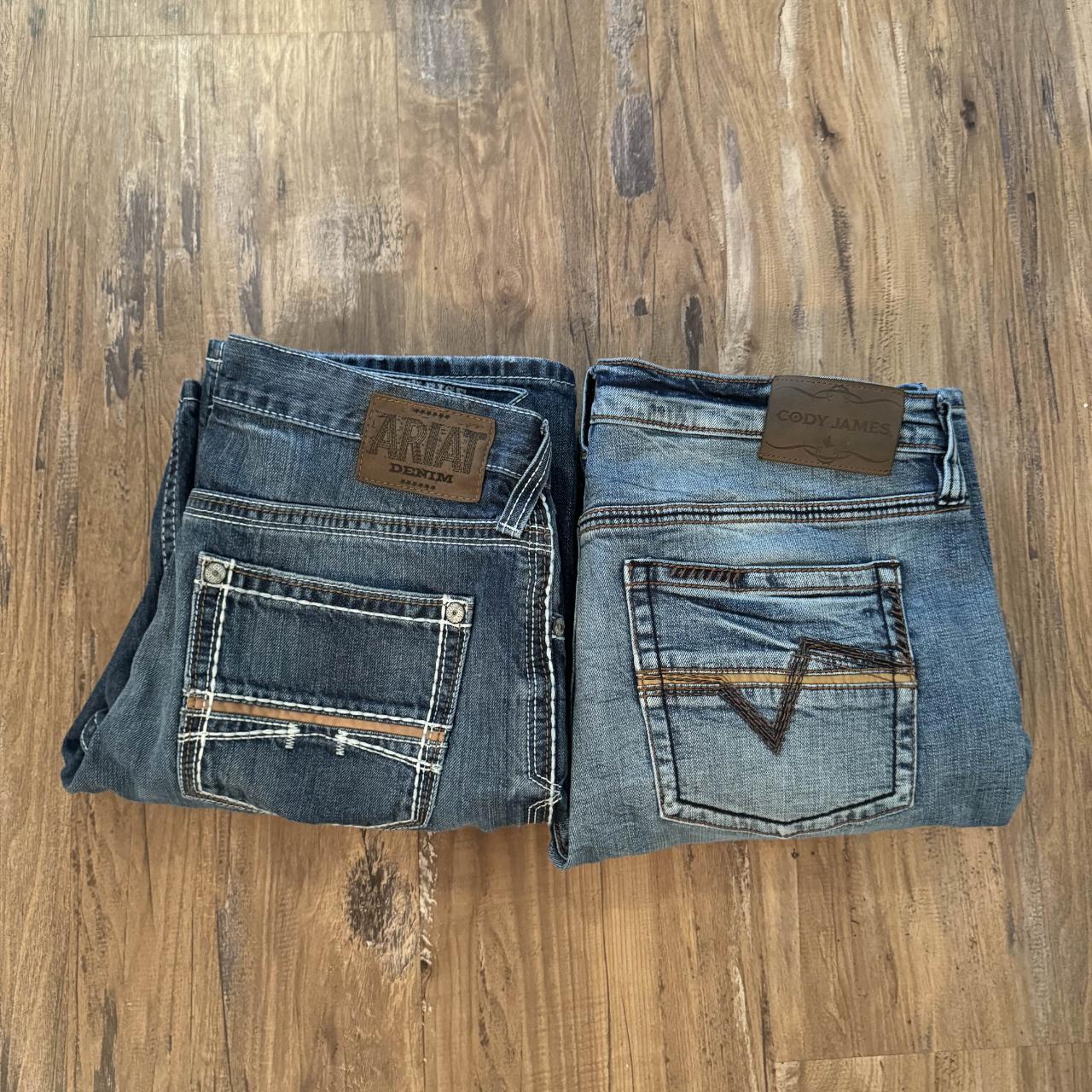 Men's Ariat&Cody James denim jeans Both tagged... - Depop