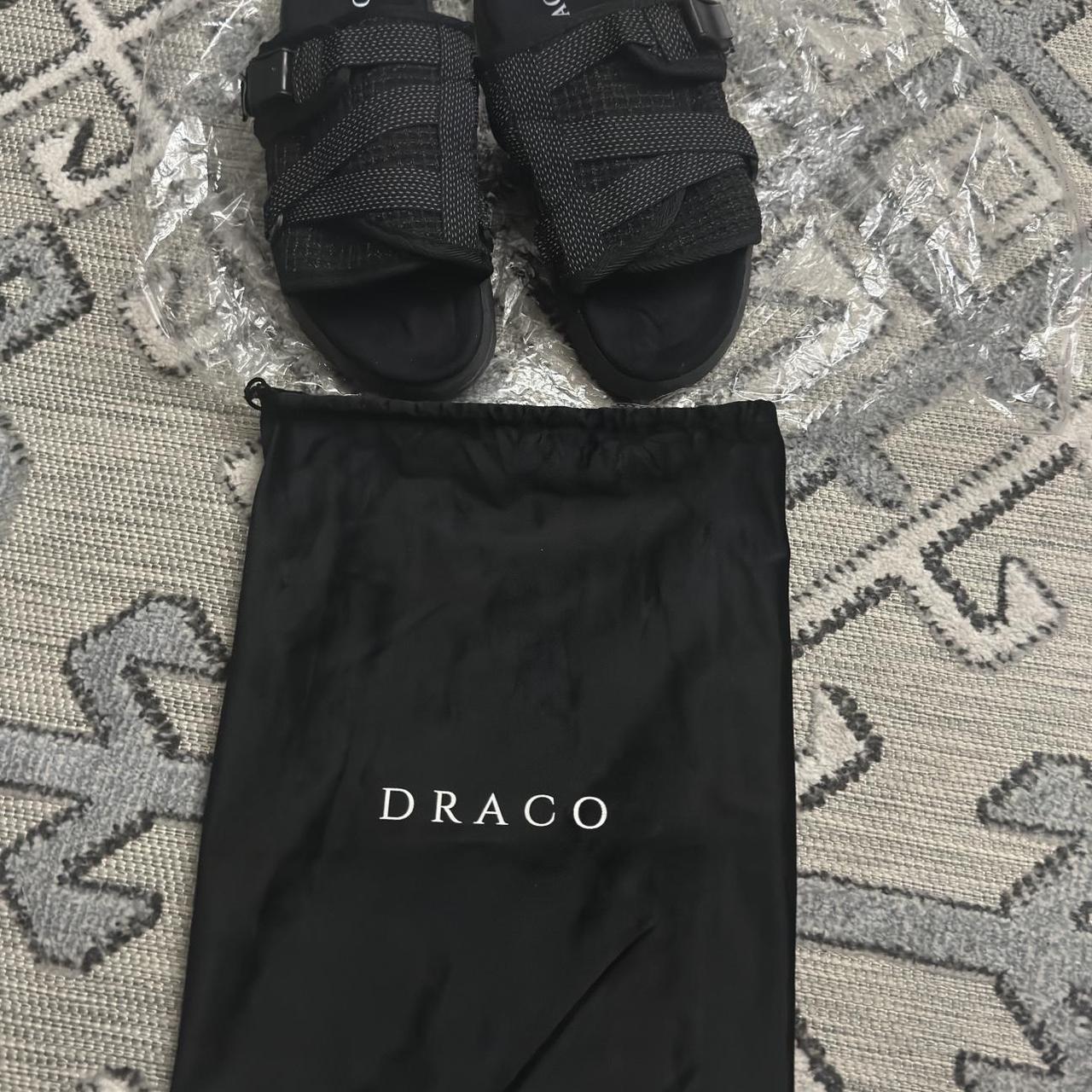 Brand new Draco slides size 9-10 black with... - Depop