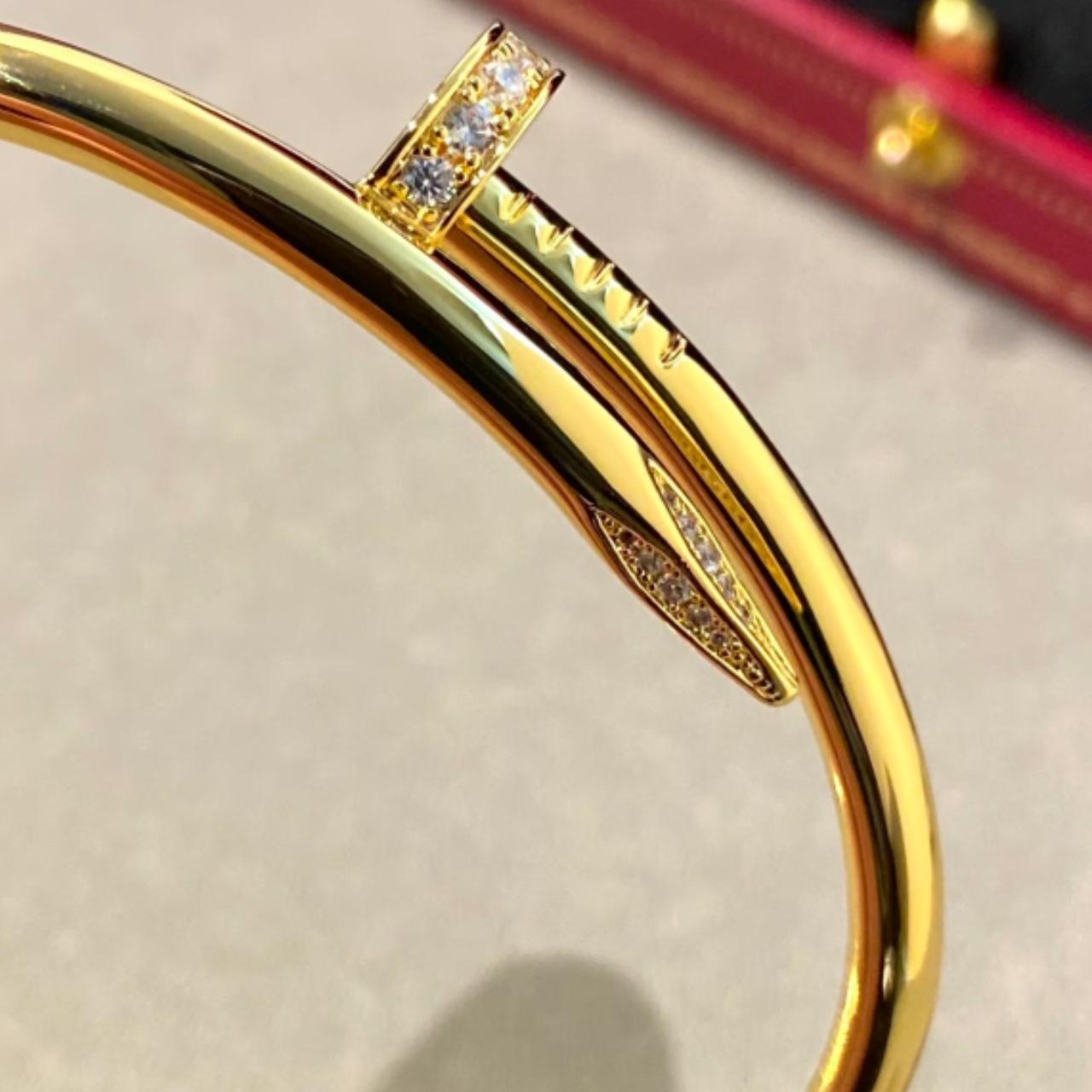 Cartier 18K Gold Bracelet 18K Gold Solid Vikings... - Depop