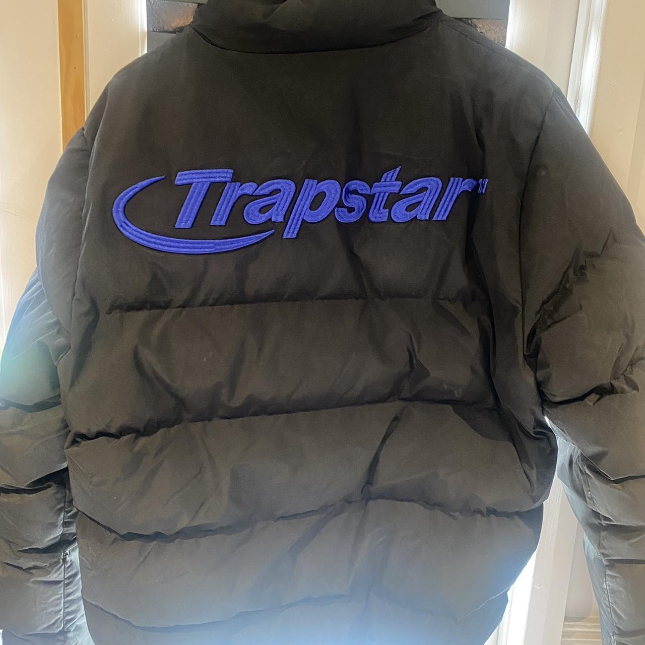 Trapstar hyperdrive coat, going cheap💫 Signs of wear... - Depop