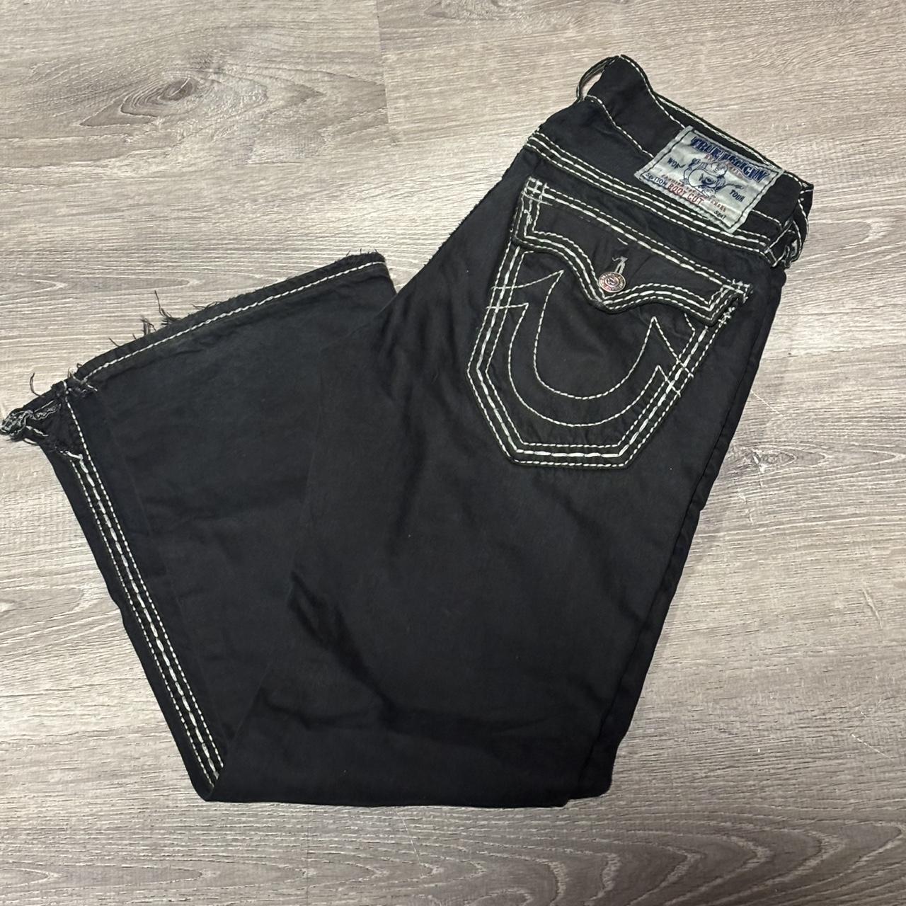 31/30 rare triple stitch bootcut true religion jeans | Depop