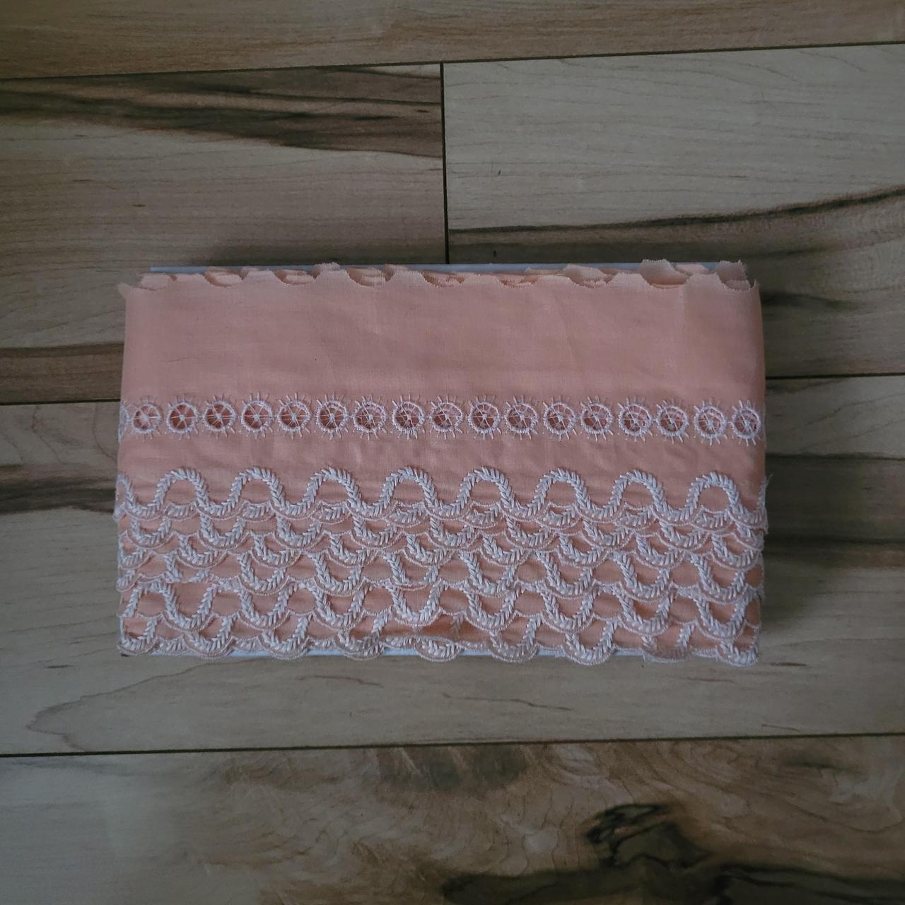 Cute pink lacey trim - Depop