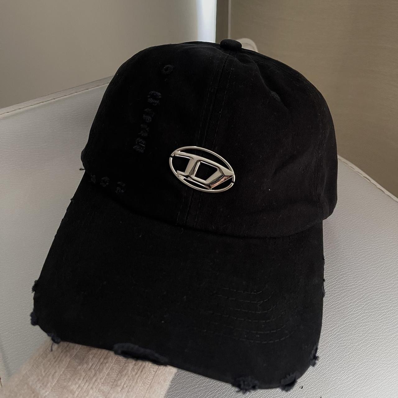 Black distressed vintage cap Brand new. Never worn.... - Depop