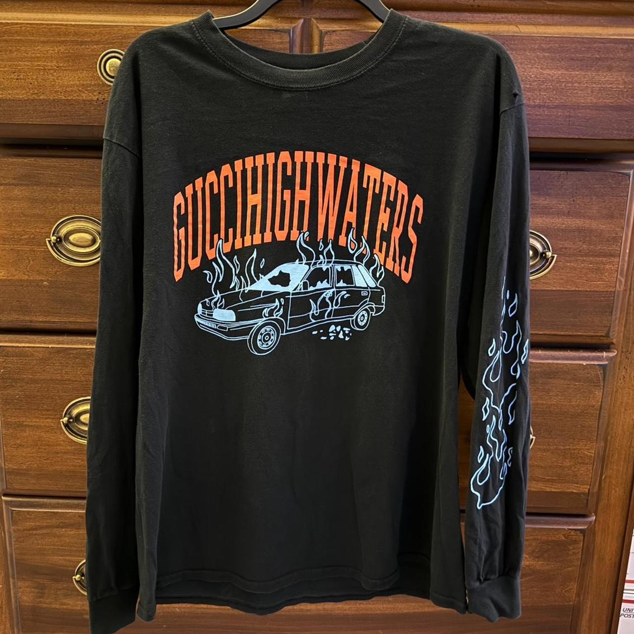 Gucci high waters long sleeve shirt - Depop