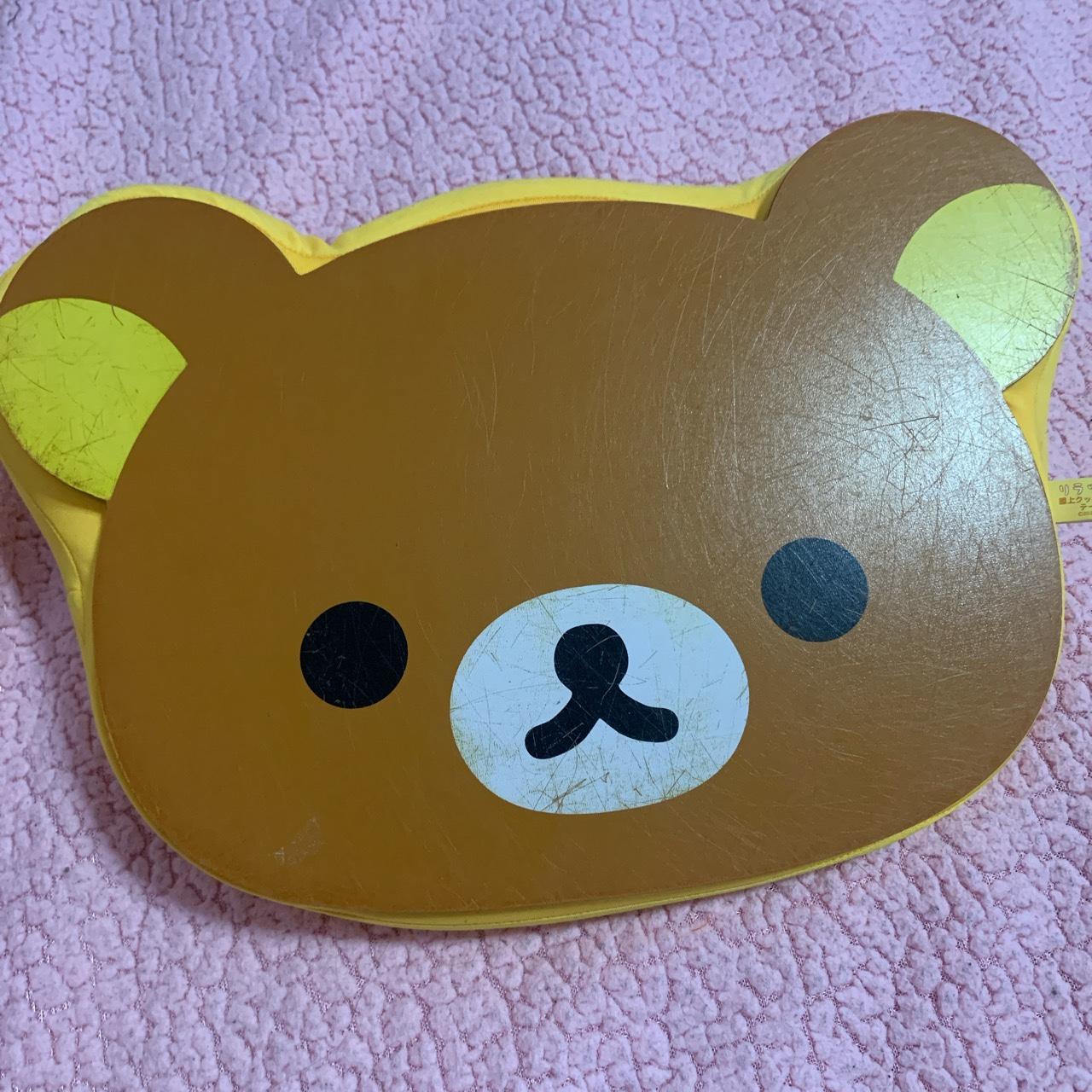Very worn rilakkuma tray for laptop/tablet/plate had... - Depop