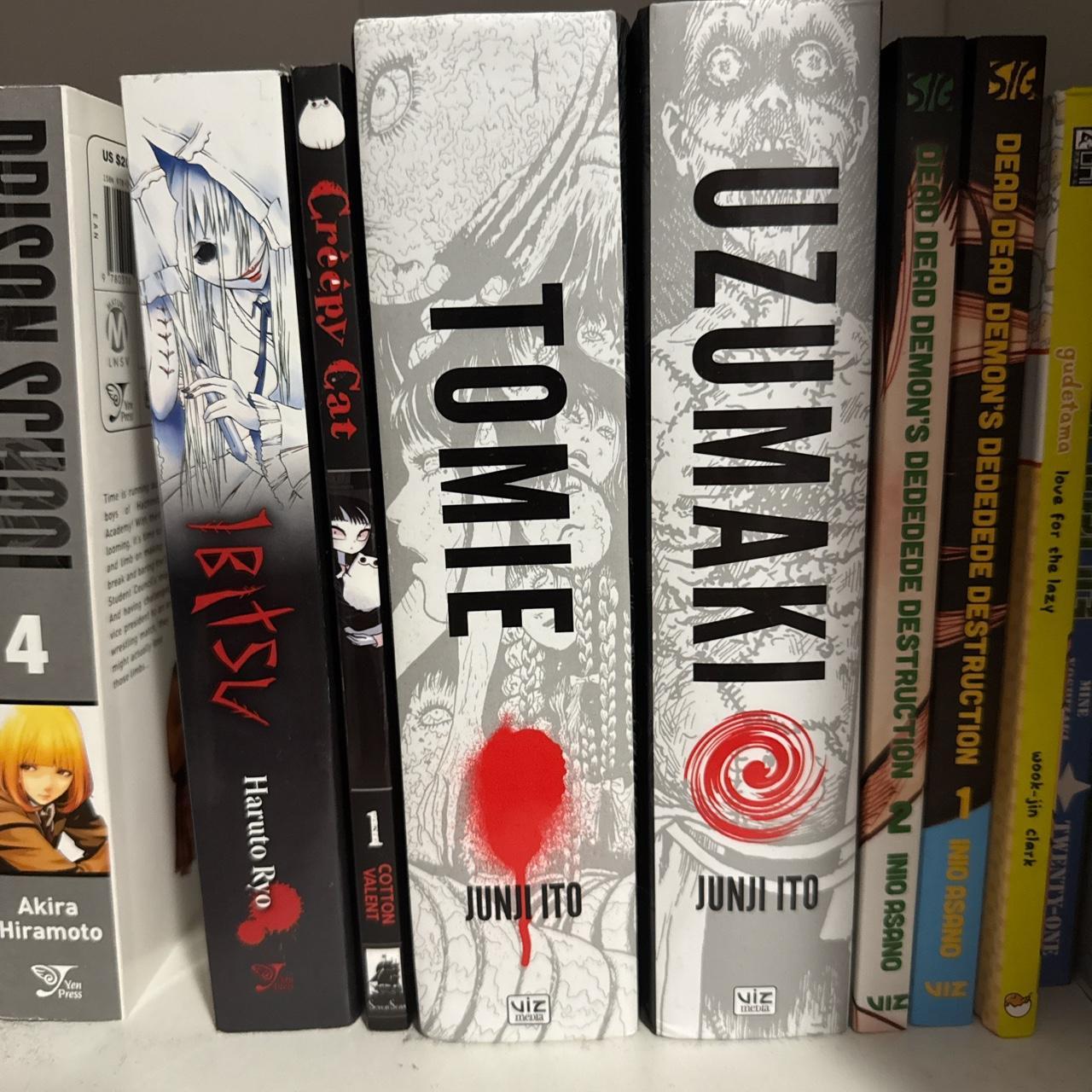 Junji Ito big manga , ibitsu , and creepy cat manga... | Depop