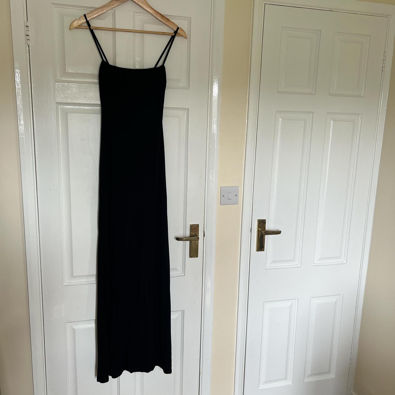 ASOS Design - Black Maxi Dress - Size 8 - Never Worn - Depop