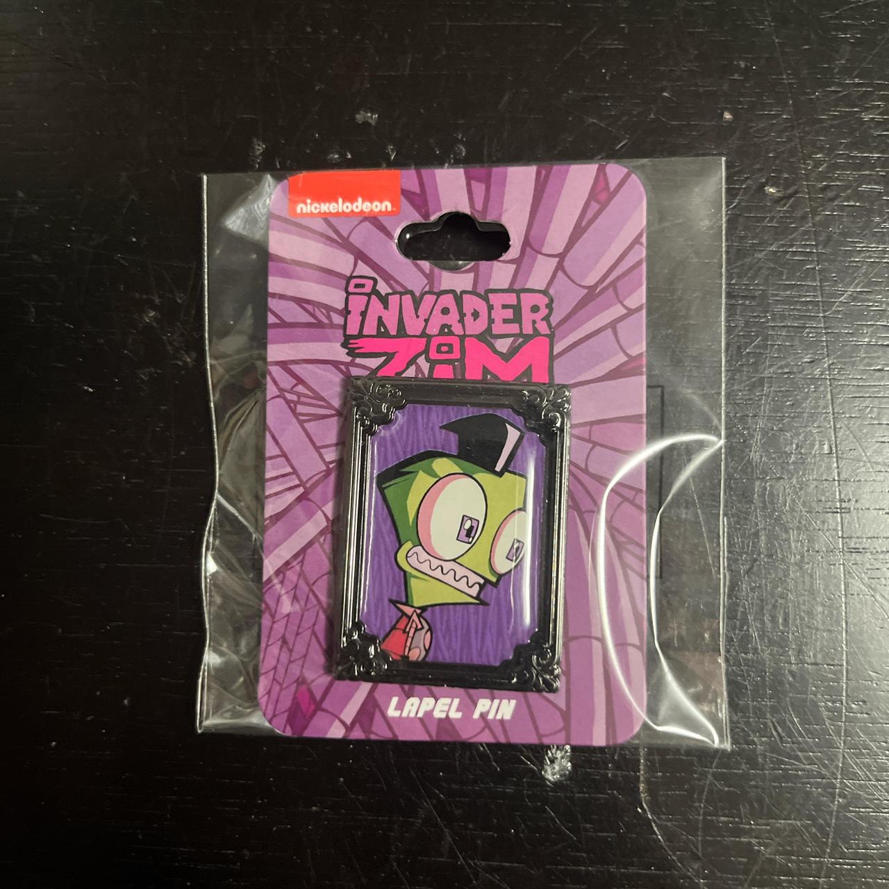 Invader Zim Lapel Pin human disguised Zim still in... - Depop