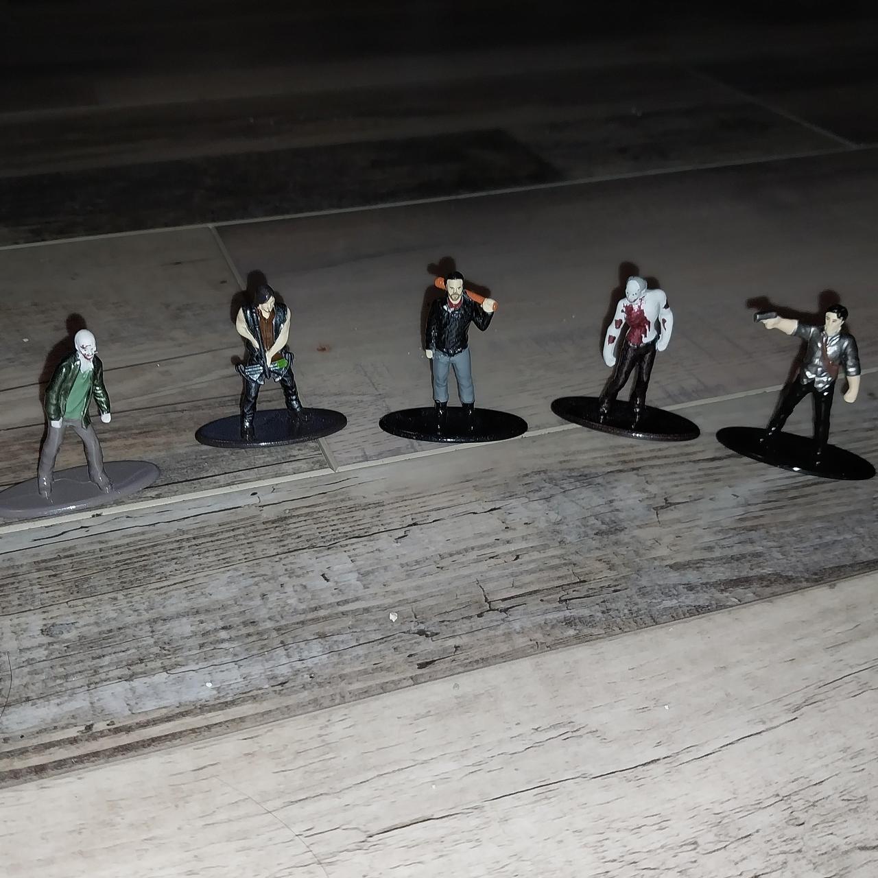 The walking dead mini metal figures - Depop