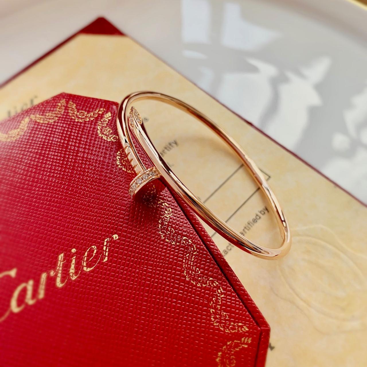 Cartier nail bracelet 18K rose gold Juste un Ciou... - Depop