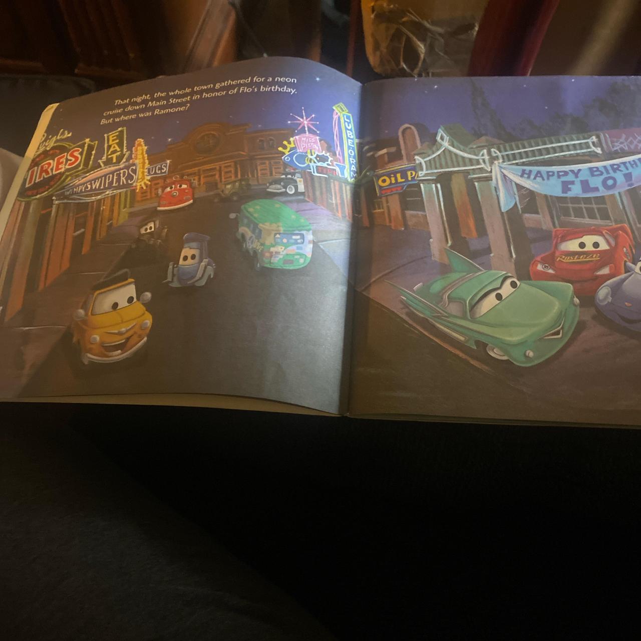 Disney Cars Ka-Chow! sticker book - multicoloured... - Depop